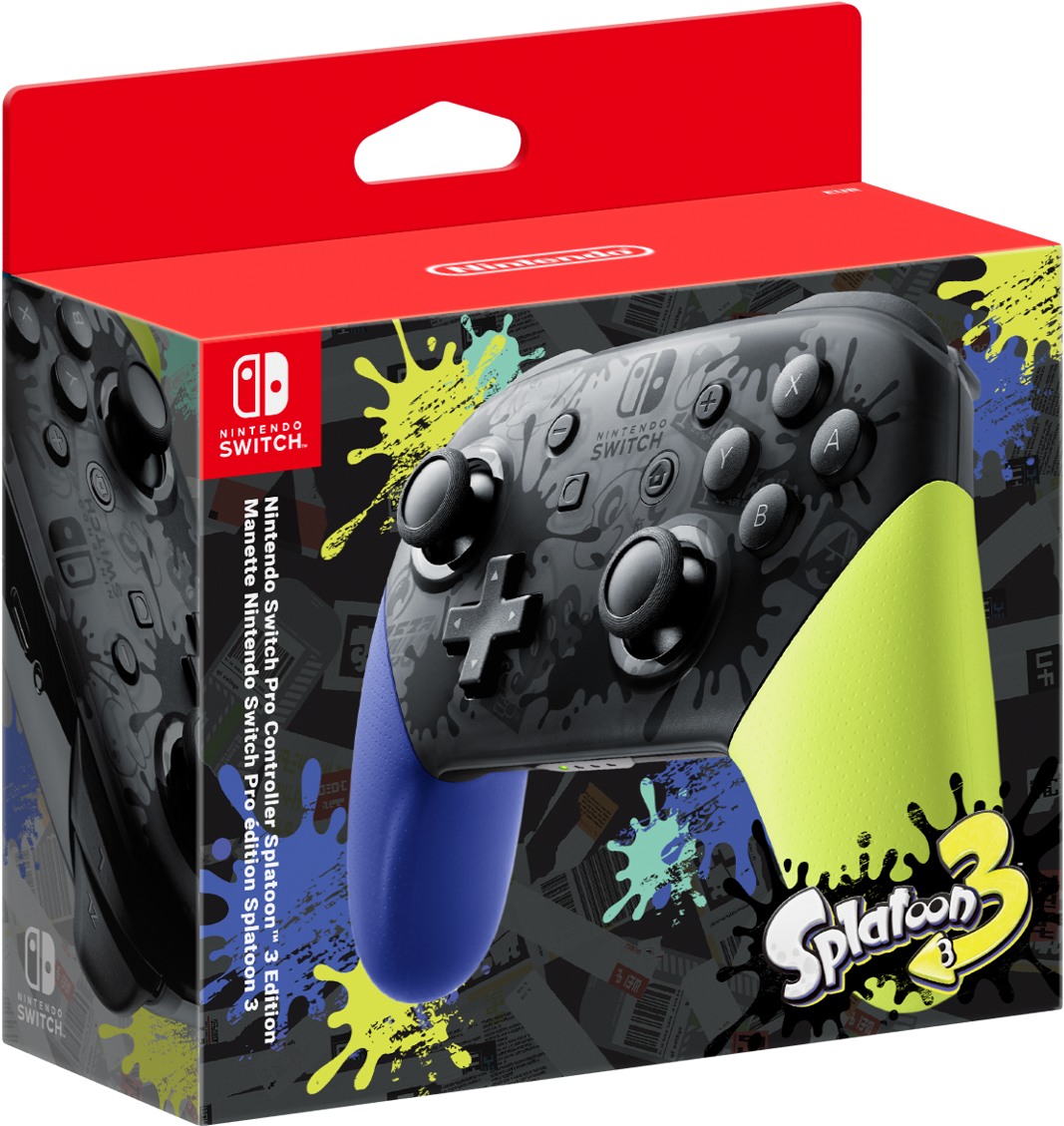 Nintendo Switch Pro Kontroler Splatoon 3 Edition